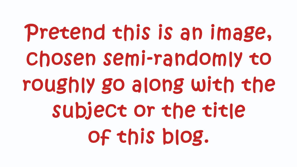 Some Shakespeare quote with the word “blog” forcibly inserted into it ...